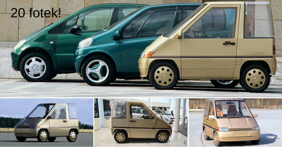 NAFA - nejmenší auto od Mercedesu - Král motorů